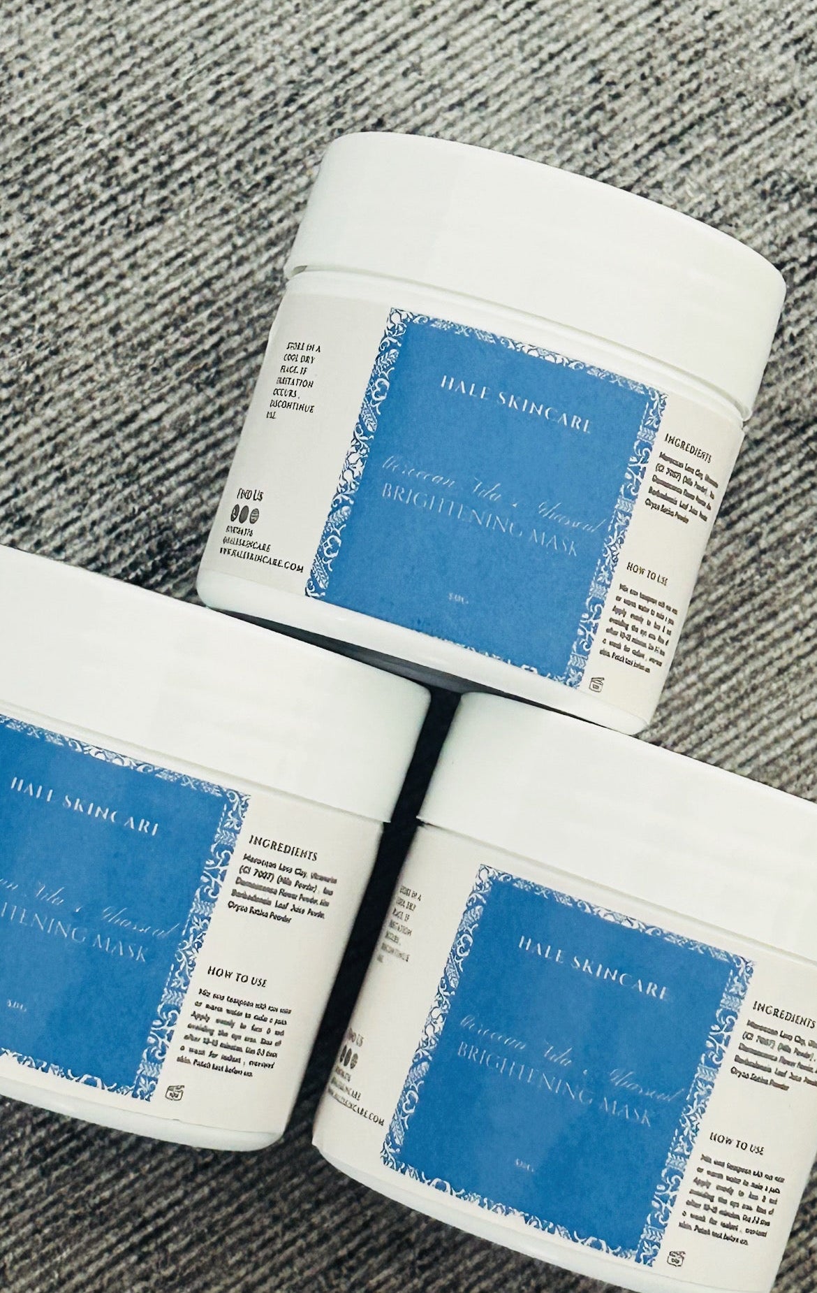 Moroccan Nila & Ghassoul Brightening Mask – Hale Skincare
